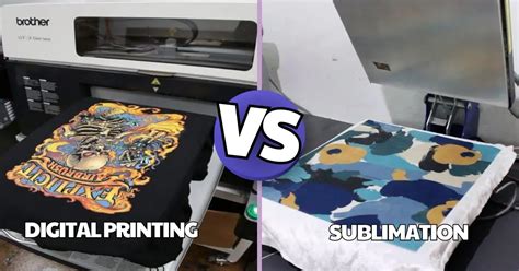 Sublimation Vs Digital Printing Understanding The Difference