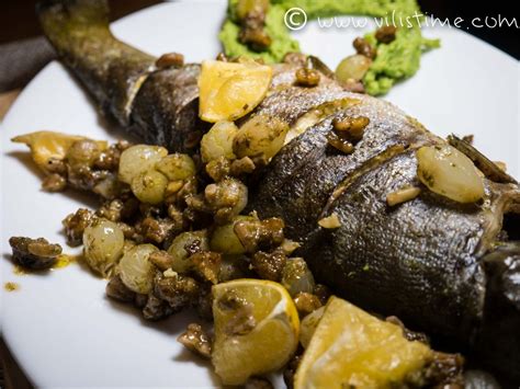 Печена риба за Никулден с пюре от грах Vilis Time