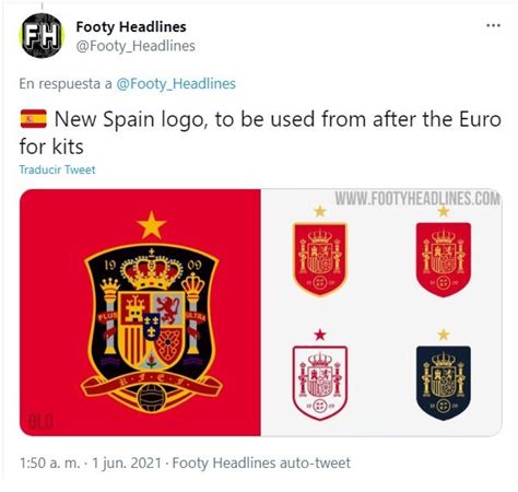 Así Es El Nuevo Escudo De La Selección Española Para La Eurocopa