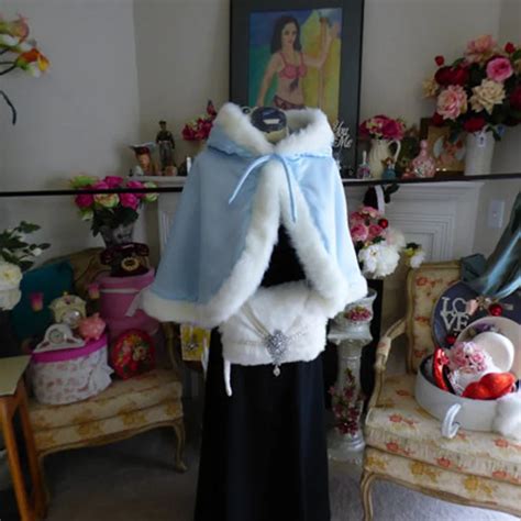 Детская Длинная накидка в пол с капюшоном свадебные накидки из искусственного меха зимняя