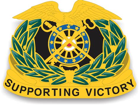 Quartermaster Regimental Flag Army Quartermaster Corps Regimental Crest