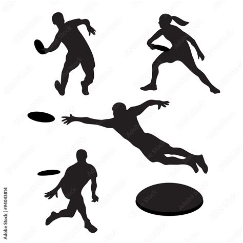 Ultimate Frisbee Clipart