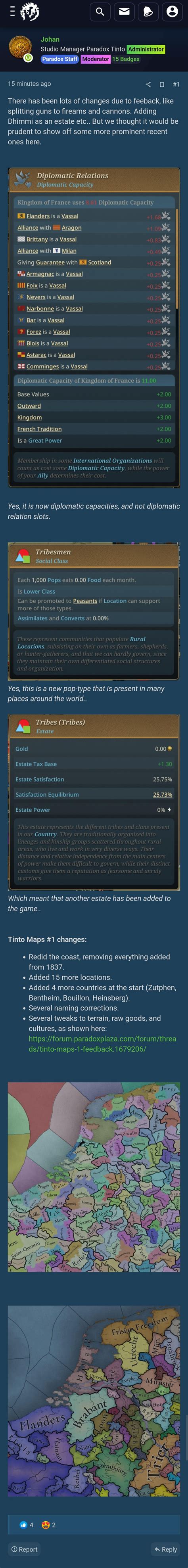 Feedback Added To Project Ceasar R Eu5