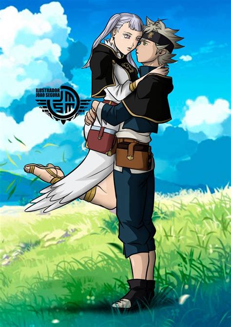 Asta And Noelle Silva Love By Ilustradorjoaosegura On DeviantArt Black Clover Manga Black