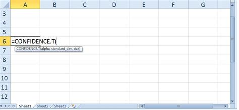 Create A T Distribution Table Using In Excel Babe S 45 OFF