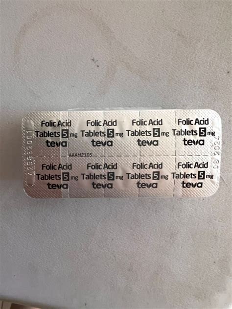 Jual Actavis Teva Folic Acid 5mg Ori Singapore Per 10 Strip Kota Surabaya Easy Think Tokopedia