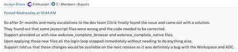 Issue Citrix Gateway Authentication Loop After Adc 131 Firmware Update