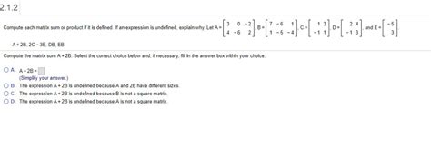 Solved 7 6 1 4 6 2 1 5 4 1 3 2 4 1 3 Compute Each Matrix