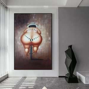 100 Handmade Modern Abstract Naked Sexy Nude Oil Canvas Painting