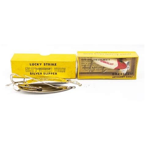 Fred Arbogast Jitterbug And Lucky Strike Weedless