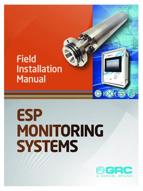Fillable Online ESP MONITORING SYSTEMS FIELD INSTALLATION MANUAL Fax Email Print PdfFiller