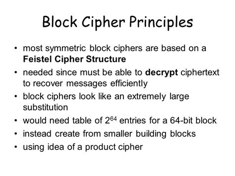 Chapter 3 Block Ciphers And The Data Encryption Standard Ppt Video