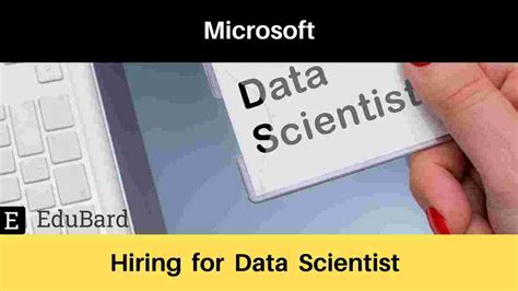 Microsoft Is Hiring For Data Scientist Apply Now