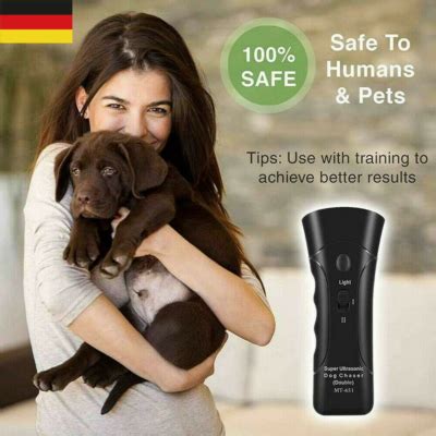 Pet Gentle Ultrasonic Anti Bell Anti Dog Barking Hundetraining Anti