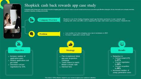 Mobile App User Acquisition Strategy Shopkick Cash Back Rewards App