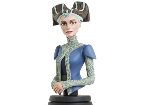 Star Wars The Clone Wars Padme Amidala Limited Edition 17 Bust