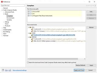 C2000 compiler 安装问题 Code Composer Studio 论坛 Code Composer Studio