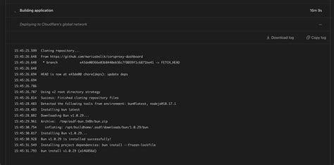 Build Stucks On Bun Install V1029 Cloudflare Developers
