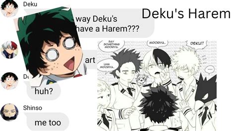 Dekus Harem Mha Text Youtube