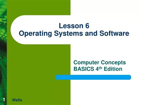 PPT Lesson 6 Operating Systems And Software PowerPoint Presentation Free Download ID 438330