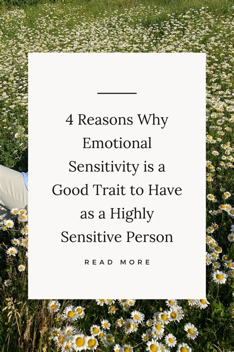 Emotional Sensitivity