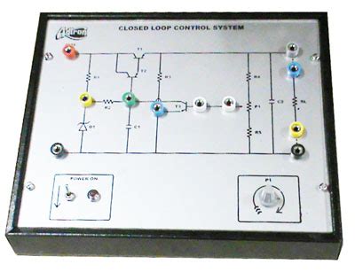 Closed Loop Control System Trainer DC Voltage Reg As Process Adtron Technologies