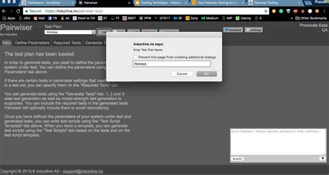 Testing Techniques Pairwise Testing Using Pairwiser Tool