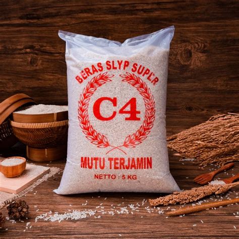 Beras C4 5kg Lazada Indonesia