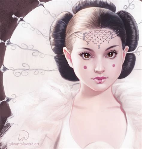 Queen Amidala By Ivantalavera On Deviantart Star Wars Drawings Star