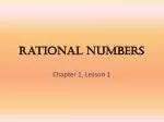PPT Rational Numbers PowerPoint Presentation Free Download ID 6843576