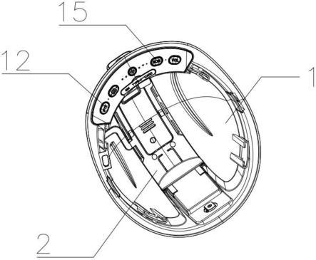 一种近电报警定位安全帽的制作方法