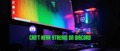 Cant Hear Stream On Discord Fix