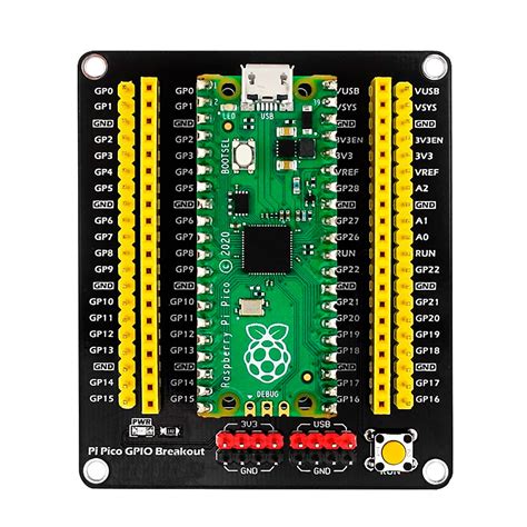 Expansión Gpio Para Raspberry Pi Pico Microbot México