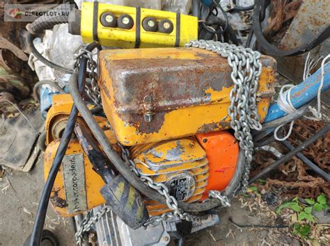 Тельфер электрический 380 v, г/п 250 кг, пр-во Болгария купить в ...