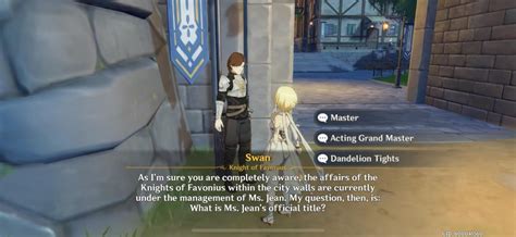 The Dialogue Options On This Game Are Out Of This World Genshinimpact