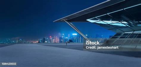 3d 빈 콘크리트 바닥 다각형 모양 디자인 현대 건물 외관 0명에 대한 스톡 사진 및 기타 이미지 0명 가장자리 각도 Istock