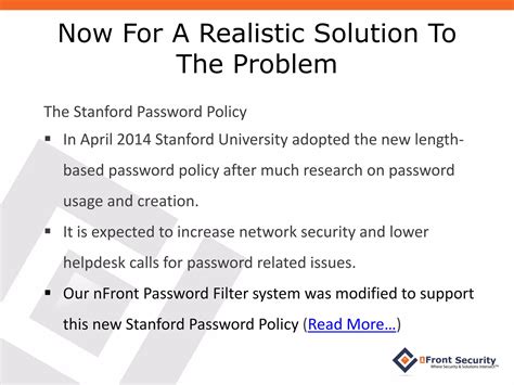 Best Practices For Password Creation Pptx
