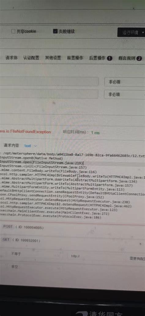 Bug 使用上传文件接口进行文件上传，执行提示文件路径找不到 · Issue 20590 · Metersphere