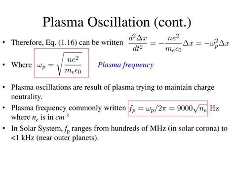 Ppt Plasma Astrophysics Chapter Basic Concepts Of Plasma Powerpoint Presentation Id