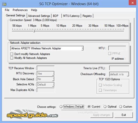 Download Tcpip Optimizer 410
