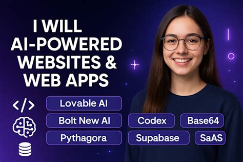 Build Websites Web Apps With Bolt New Ai Lovable Ai Base64 Codex Pythagora By Wix23lord