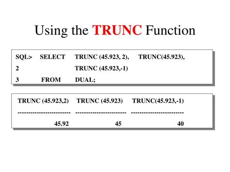 Ppt Ch 3 Single Row Functions Powerpoint Presentation Free Download Id4815328