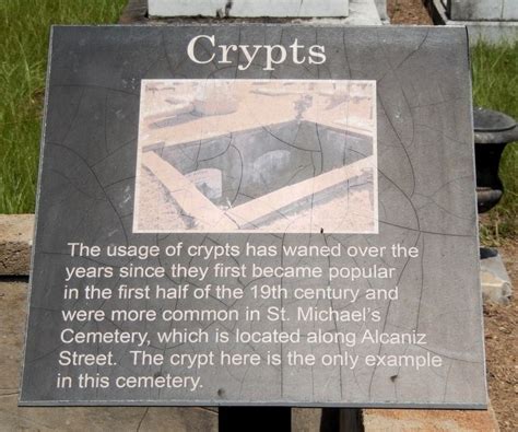 Crypts Historical Marker