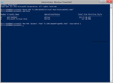 Windows Server Hyper V How To Create A New Vhd From A Source Vhd Thomas Maurer