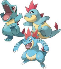Totodilecroconawferaligatr Pokemon Water Pokémon Pokemon Pictures