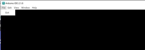 Lack Of File Menu IDE X Arduino Forum