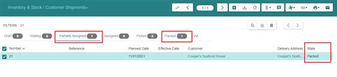 Partially Assigned In Customer Shipment User Tryton Discussion
