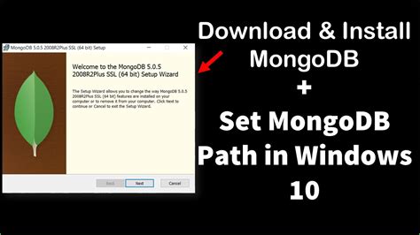 How To Download And Install MongoDB Set MongoDB Path In Windows YouTube