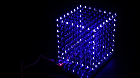 How To Make A 8x8x8 Led Cube At Home Youtube