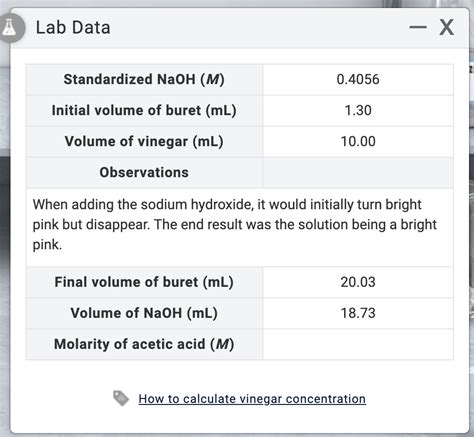 Solved Calculate The Molarity With The Given Data Chegg Com